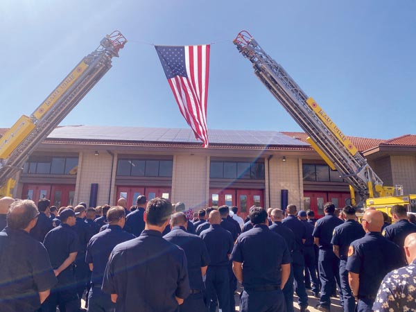 MFD holds memorial for fallen firefighter | News, Sports, Jobs - Maui News
